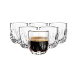 Leonardo Espressogl&auml;ser (3) Gocce 60 ml 6er Set