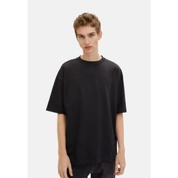 Tom Tailor Shirt Oversized-T-Shirt mit Rundhalsausschnitt aus Baumwolljersey