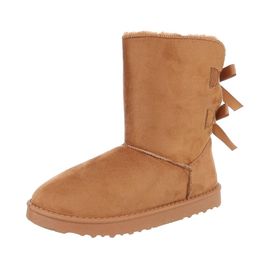 Ital-Design Snowboots Damen Gr&ouml;&szlig;e 36 camel Winterschuhe