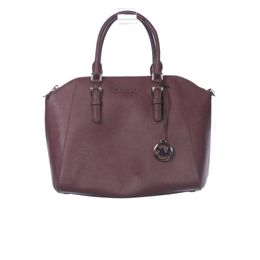 MICHAEL Michael Kors Handtasche gross Leder Damen Gr&ouml;&szlig;e One Size Second Hand bordeaux