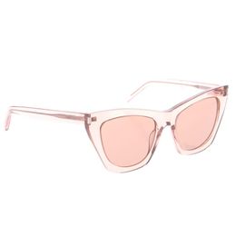 SAINT LAURENT Sonnenbrille Damen Größe One Size Second Hand rosa
