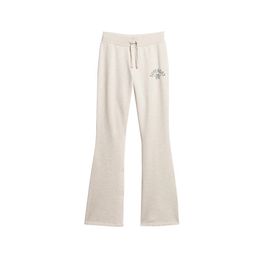 Superdry Hose Damen Gr&ouml;&szlig;e 42 gr&uuml;n / wei&szlig;meliert
