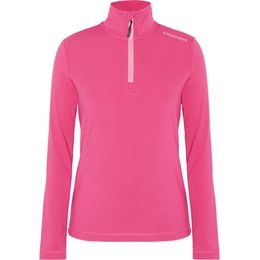 Chiemsee Athletic Sweater ' mit kurzem Reißverschluss ' female Pink size XXL