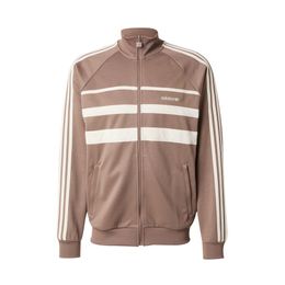 adidas originals Zip-Up Hoodie 'The First' male Brown size L
