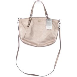 Coach Handtasche gross Leder Damen Größe One Size Second Hand beige