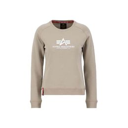 Alpha Industries Sweatshirt 'Basic' female Beige size L