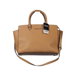 MICHAEL Michael Kors Handtasche gross Leder Damen Gr&ouml;&szlig;e One Size Second Hand beige