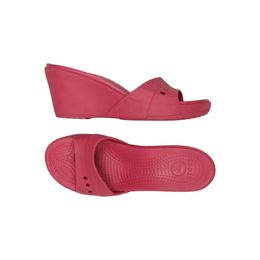 Crocs Sandalen Damen Gr&ouml;&szlig;e 39 Second Hand pink