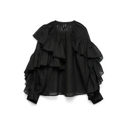 V&eacute;ro Moda VERO MODA Bluse 'VMSABRINA' Damen Gr&ouml;&szlig;e M schwarz