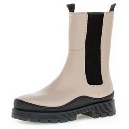 Gabor Chelsea Boots Damen Gr&ouml;&szlig;e 42 nude / schwarz Winterschuhe