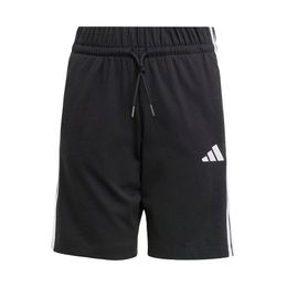 adidas Sportswear Sportshorts Jungen Größe 128 schwarz / weiß