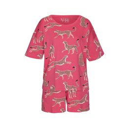 Vivance Short Pajama Set 'Dreams' female Pink size 36/38