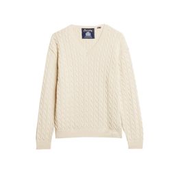 Superdry Sweater female Beige size 14-16