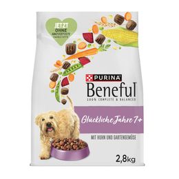 Beneful Gl&uuml;ckliche Jahre 7+ Huhn & Gem&uuml;se Hunde-Trockenfutter Senior Hundenahrung 2,8kg