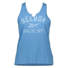 Reebok Top in Hellblau - 42% | Gr&ouml;&szlig;e L | Damen-tops