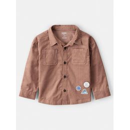 Oshkosh Hemd in Hellbraun - 60% | Gr&ouml;&szlig;e 104 | Kinder-blusen-hemden