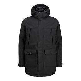 Jack & Jones Jack & Jones Parka "Finn" in Schwarz - 41% | Gr&ouml;&szlig;e M | Herrenjacken