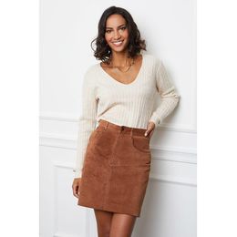 L'armoire de Suzette Pullover in Creme - 75% | Gr&ouml;&szlig;e 34/36 | Damen-pullover-cardigans