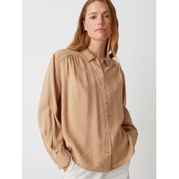 Opus Bluse in Beige - 68% | Gr&ouml;&szlig;e 36 | Damen-blusen