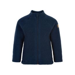 Mikk-line Wolljacke in Dunkelblau - 44% | Gr&ouml;&szlig;e 110 | Kids-fleecejacken-fleecepullover
