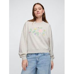 GAP Sweatshirt in Grau - 73% | Gr&ouml;&szlig;e M | Damen-sweatshirts-jacken