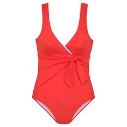 Vivance By Lascana Badeanzug Damen Gr&ouml;&szlig;e M rot