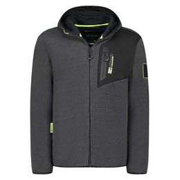 Geographical Norway Fleecejacke "Tenergie" in Grau - 72% | Gr&ouml;&szlig;e XXL | Herren-pullover-sport