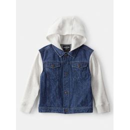 Oshkosh Jeansjacke in Blau/ Grau - 50% | Größe 116 | Kinderjacken