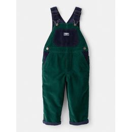 Oshkosh Latzhose in Gr&uuml;n/ Dunkelblau - 40% | Gr&ouml;&szlig;e 104 | Kinderhosen