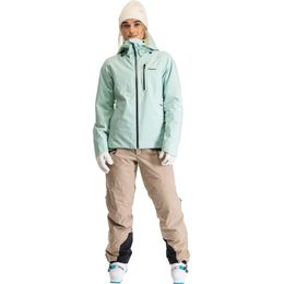 Bergans Ski-/ Snowboardjacke "Oppdal" in Gr&uuml;n - 58% | Gr&ouml;&szlig;e XS | Damen-outdoorjacken