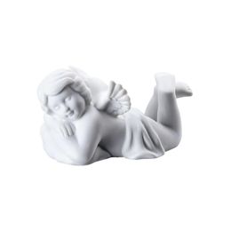 Rosenthal Dekofigur "Engel tr&auml;umend" in Wei&szlig; - (B)8 x (H)4,5 x (T)5 cm - 10% | Dekofiguren