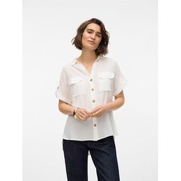 V&eacute;ro Moda Vero Moda Bluse in Wei&szlig; - 40% | Gr&ouml;&szlig;e XS | Damen-blusen