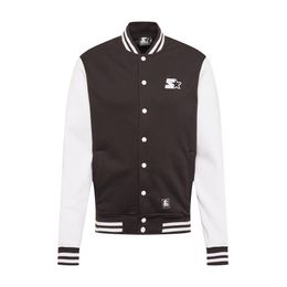 Starter Black Label Jacke Herren Gr&ouml;&szlig;e S schwarz / wei&szlig;