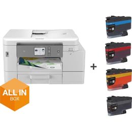 Brother Multifunktionsdrucker »MFC-J4540DWXL« weiß Tintenpatronen im Lieferumfang: BK für ca. 5.100 Seiten, C/M/Y für je ca. 3.750 Seiten