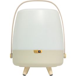 Kooduu LED Tischleuchte &raquo;Lite-up Play JBL&laquo; LED-Modul 1 Stk. Warmwei&szlig; LED Dekolicht, Lautsprecherleuchte beige