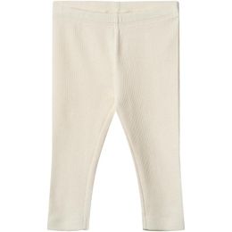 Wheat Leggings &raquo;Rib Jersey Leggings Jules&laquo; ivory 80 - N-Gr N-Gr 80 Weiche Unisex Leggings von Wheat f&uuml;r Babys