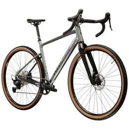 Gravelbike &raquo;Gravelbike Esker 5.0 GRX 1X12 Grau 12 G&auml;nge&laquo; 12 Gang Shimano GRX RX822 Schaltwerk Kettenschaltung Gravelbike