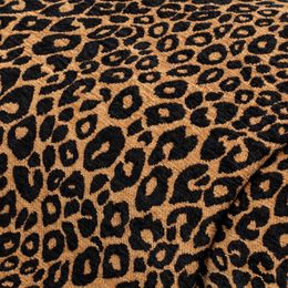 buttinette M&ouml;bel-Jacquard "Leo", braun/schwarz
