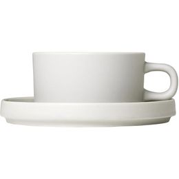 Blomus Tasse &raquo;PILAR&laquo; f&uuml;r Tee, 4-teilig beige Keramik