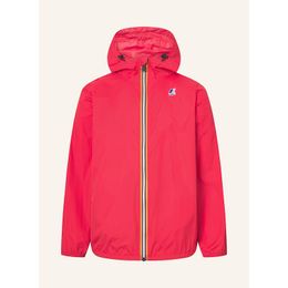 K-way Arbeitsjacke &raquo;Funktionsjacke LE VRAI 4.0 CLAUDE&laquo; Red M M Ripstop-Polyestergewebe, wasserabweisend, winddicht und atmungsaktiv