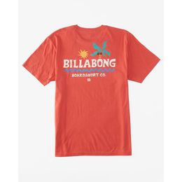 Billabong T-Shirt »Lounge« Coral 8(125-130cm) 8(125-130cm) Stoff: Baumwollstoff [160 g/m2]