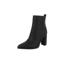 Ital-Design Stiefelette Damen Größe 38 schwarz Winterschuhe