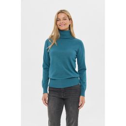Saint Tropez Damen Rollkragenpullover &raquo;J2046, MilaSZ Rollneck&laquo; Feinstrick mit Viskose, Classic fit L