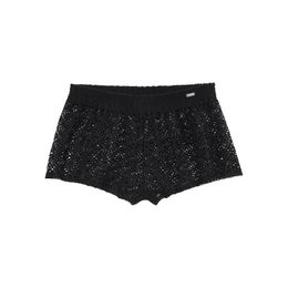 Buffalo Damen Badeshorts &raquo;Bloopi&laquo; in H&auml;keloptik schwarz 34, N-Gr