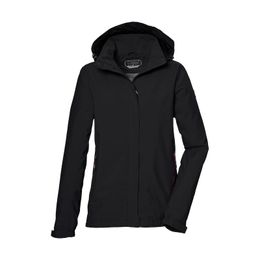 Killtec Outdoorjacke »KOS 51 WMN JCKT« Damenjacke: wasserdicht, atmungsaktiv, verstellbar, abnehmbare Kapuze schwarz 34 34 Damen Funktionsjacke mit...