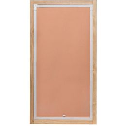 K-home Dachfensterrollo verdunkelnd energiesparend in F&uuml;hrungsschienen im Fixma&szlig; apricot Obermaterial: 100% Polyester 129 cm