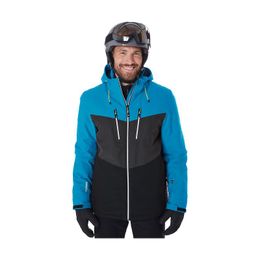 Killtec Herren Skijacke &raquo;KSW 45 MN SKI JCKT&laquo; Trendige, wasserdichte Skijacke mit abnehmbarer Kapuze und Schneefang schwarz XXL
