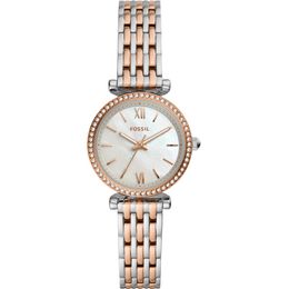 Fossil Analog Watch 'Carlie Mini' female Gold size One Size