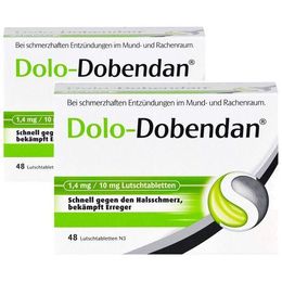 Reckitt Benckiser Deutschland GmbH DOLO-DOBENDAN 1,4 mg/10 mg Lutschtabletten Set 2 St