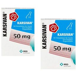 Karsivan 50 Filmtabletten f.Hunde Doppelpackung 2 St